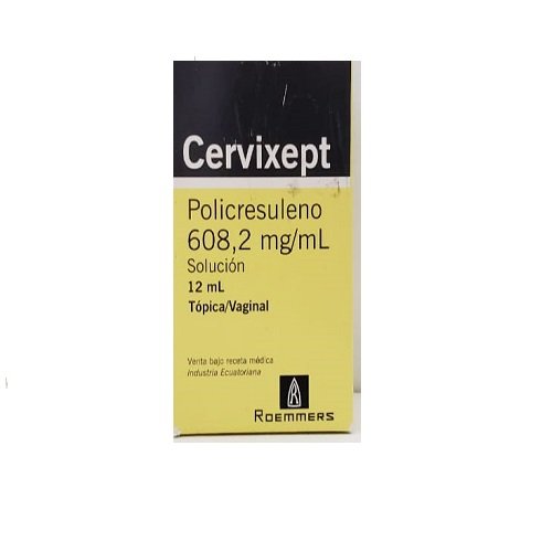 CERVIXEPT SOLUCIÓN 608.2MG/ML 12 ML - Farmacia PharmAhorro