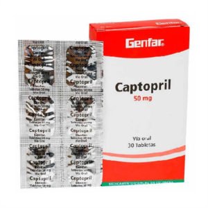 CAPTOPRIL 50 MG TABS. SUELTAS - Farmacia PharmAhorro